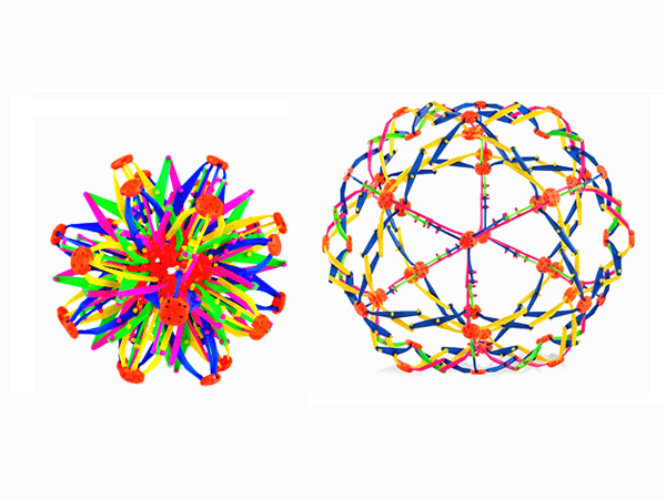 Colorful Retractable Magic Flower Ball Toy (Small) - Focusgood